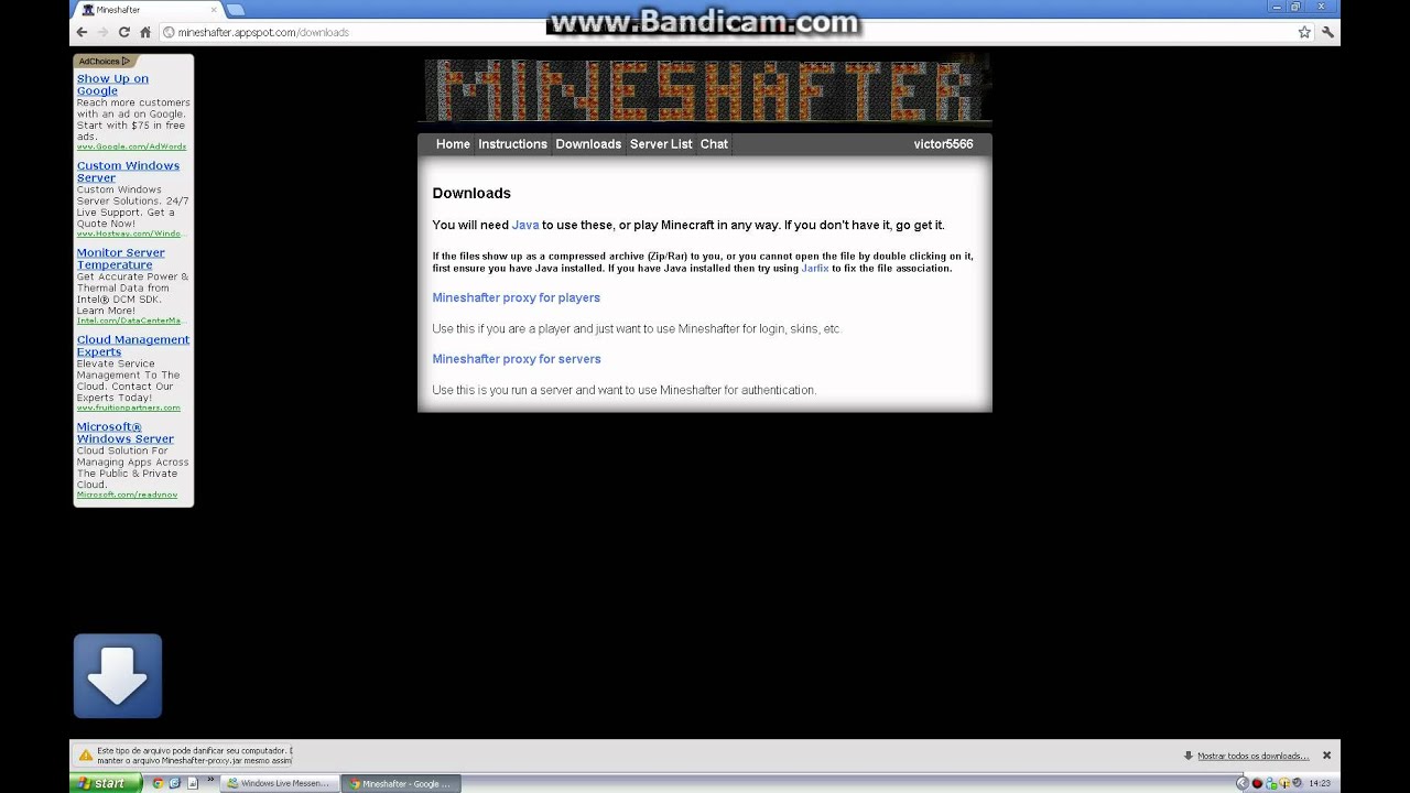 How to get mincraft for free (AKA Mineshafter) - YouTube