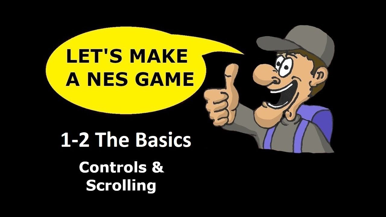 Controls & Scrolling - NESmaker Tutorial - YouTube