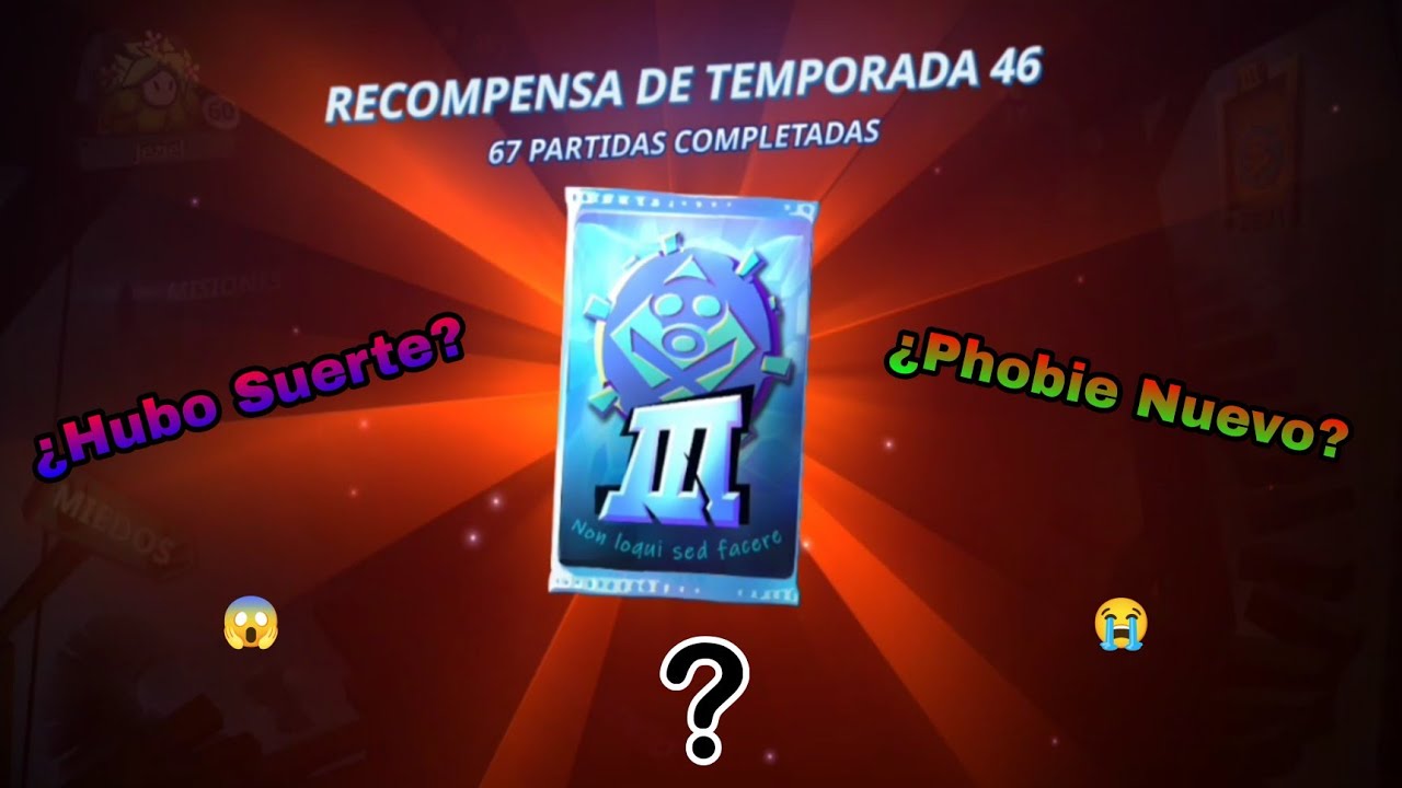 SOBRE DE FIN DE TEMPORADA, SIMPLEMENTE ÉPICO XD | PHOBIES - YouTube