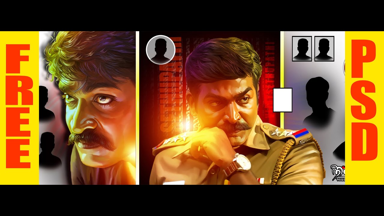 vijaysethupathi 8x20 banner Design 02For( Nithish Arts) - YouTube