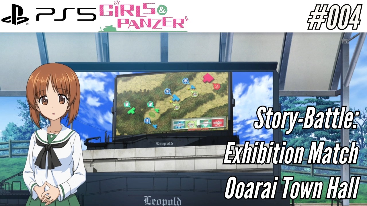Girls und Panzer Dream Tank Match Deluxe #004 Story-Battle Ooarai Town ...