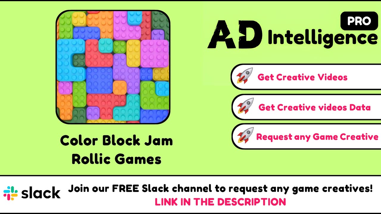 AD intelligence PRO | Color Block Jam By Rollic | Ep 2 | # ...