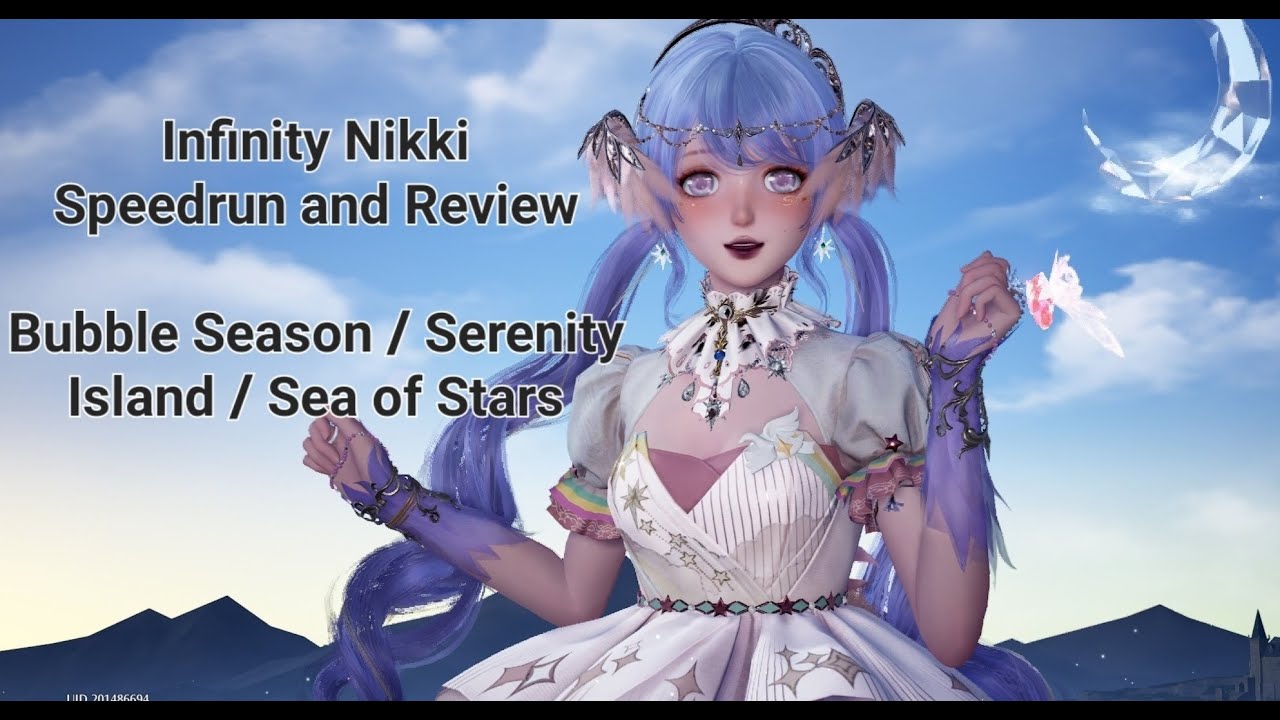 Infinity Nikki Bubble Season Speedrun and Review / Sea of Stars ...