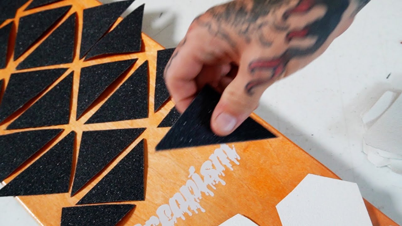 How To Get The Most Unique Grip Tape Art (Surprise Giveaway) - YouTube