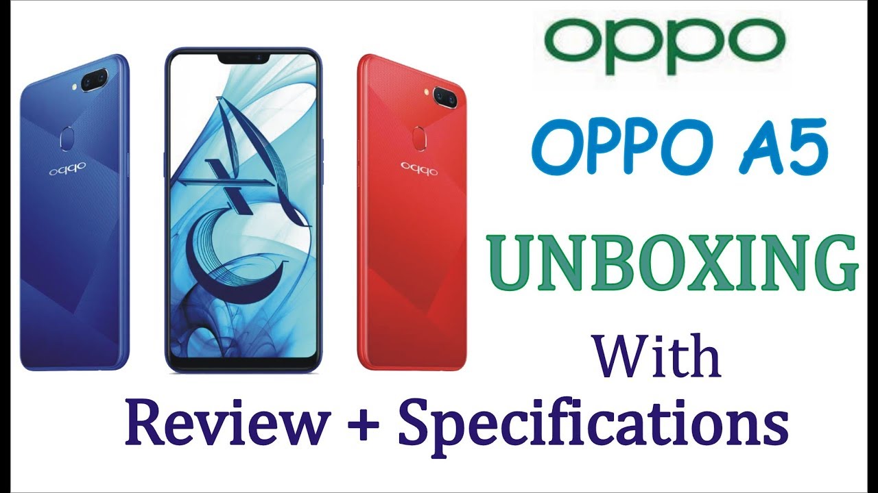 OPPO A5 UNBOXING & Full review + Specifications With Price - YouTube