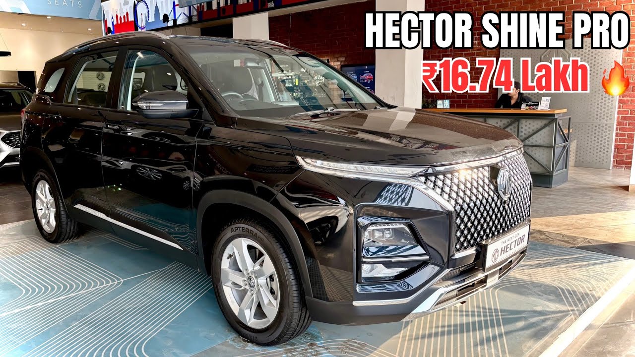 MG Hector Shine Pro Variant Detailed Walkaround | Best Mid Variant in ...