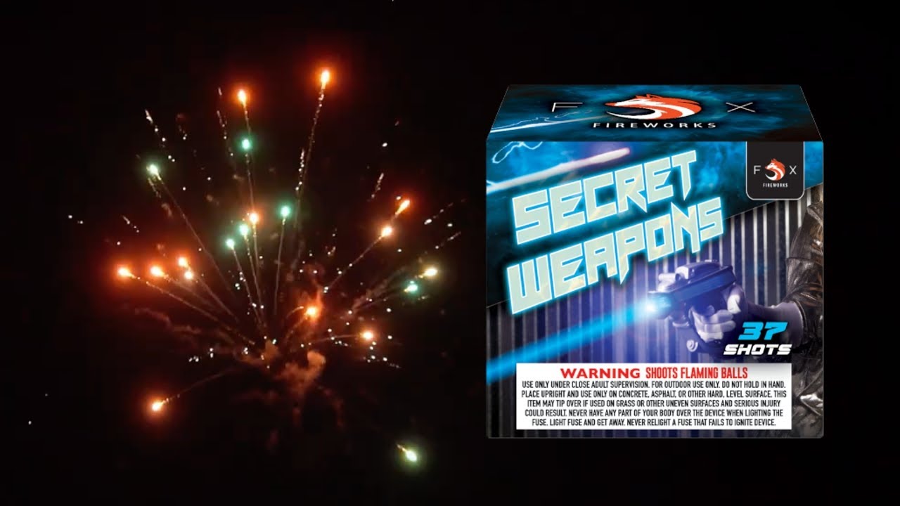 Secret Weapons by Fox Fireworks - YouTube