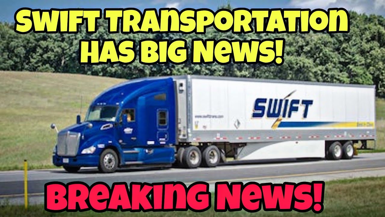 Swift Transportation Has Big News For 15,000 Truck Drivers 🤯 - YouTube