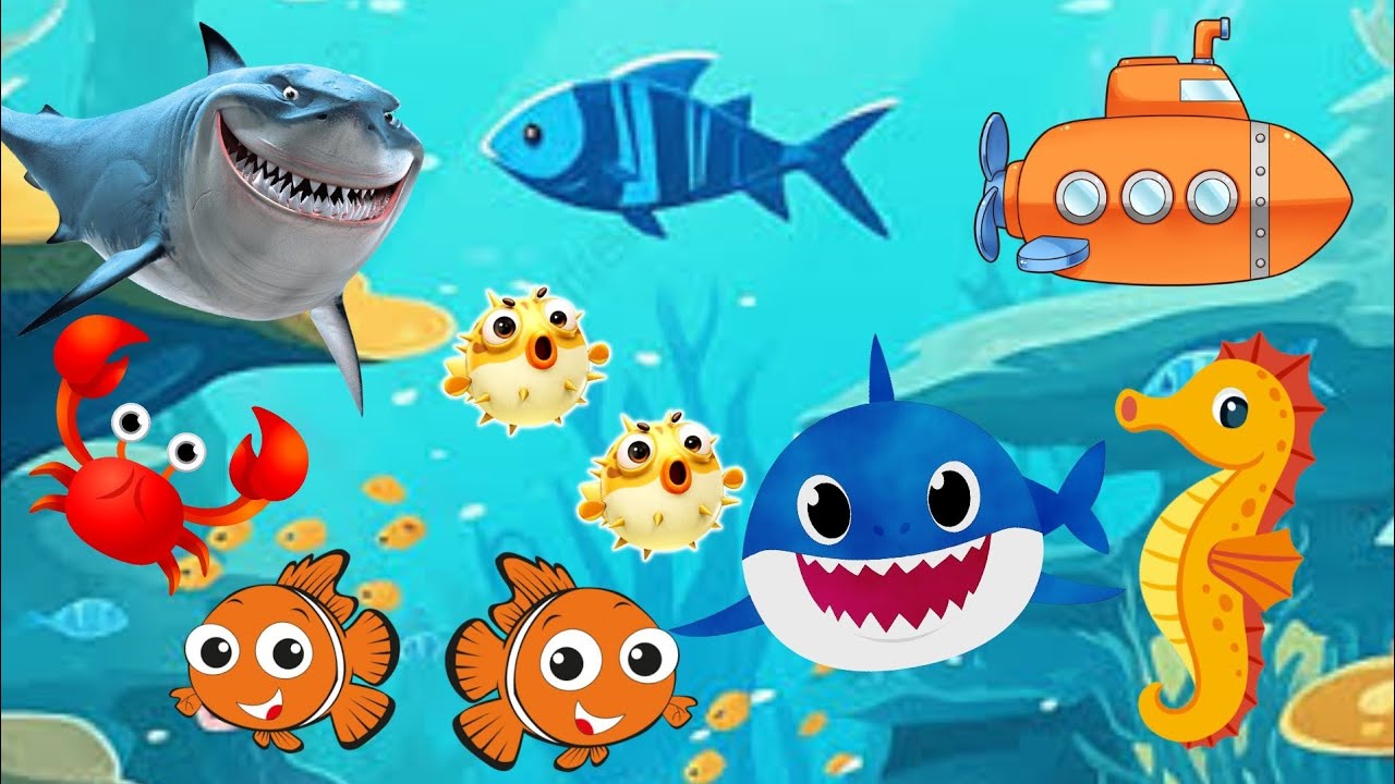 Baby Shark Family, Baby Shark song , Nursery rhymes, baby Shark doo doo ...