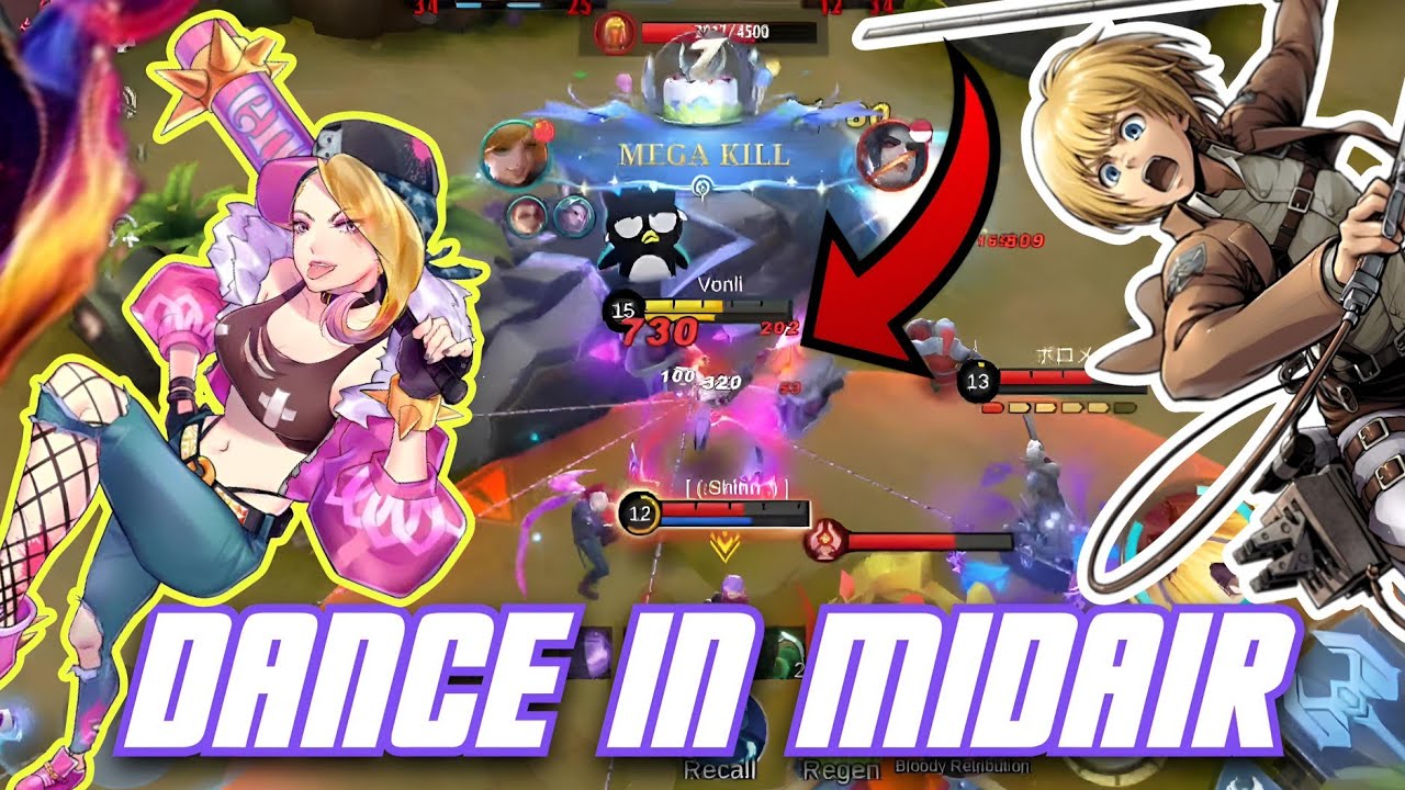 I WILL SHOW YOU HOW TO DANCE IN MIDAIR !! | FANNY PRINCESS PUNK SKIN ...