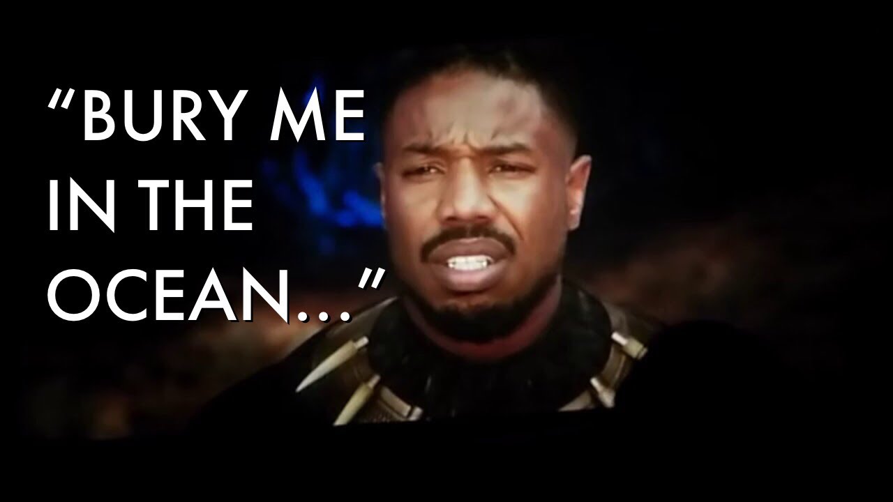 The Black Panther (2018) | Killmonger Death Scene - YouTube
