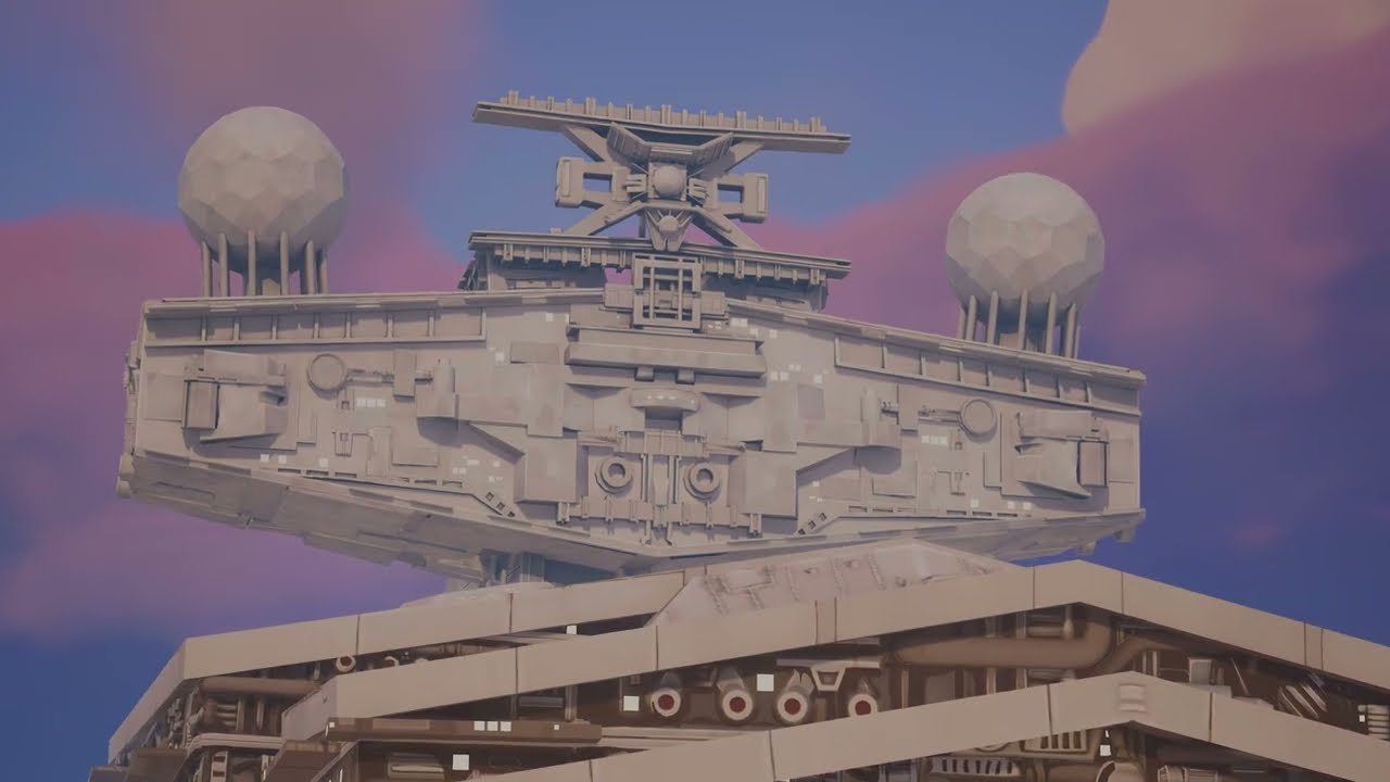Fortnite Star Destroyer in replay mode - YouTube