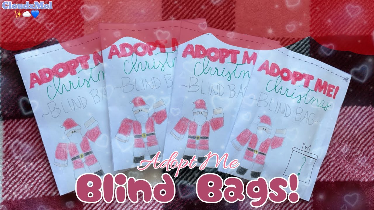 ADOPT ME WINTER PAPER BLIND BAGS!!! 🤩 ️ | *omg* | Adopt Me! - YouTube