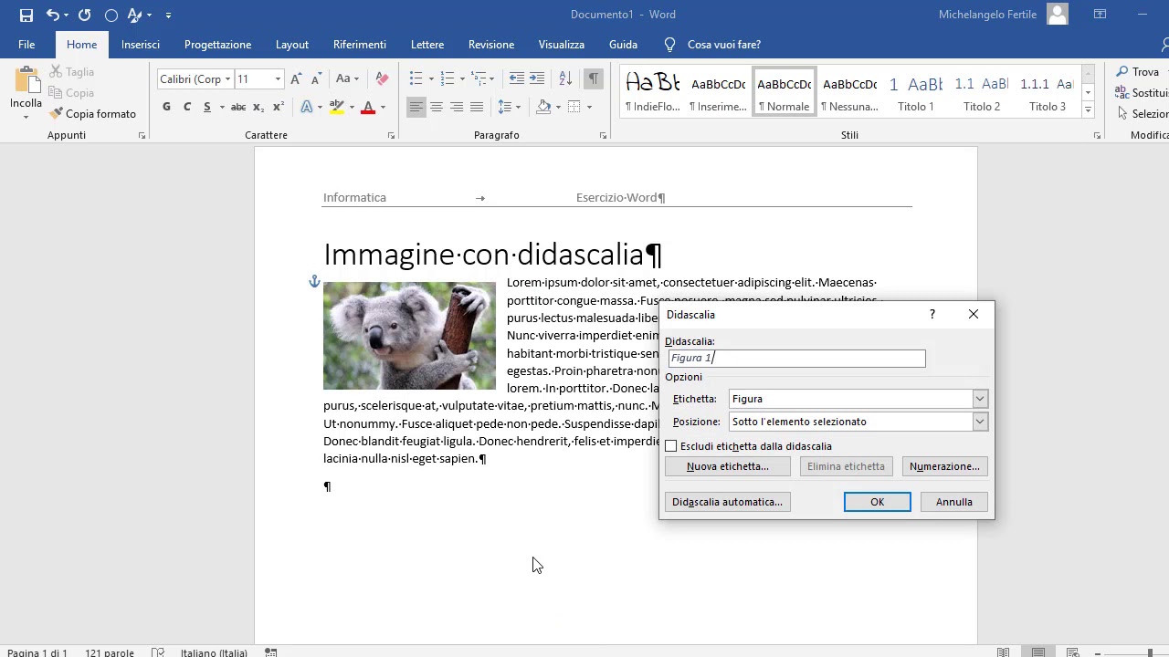 Didascalia immagine - YouTube