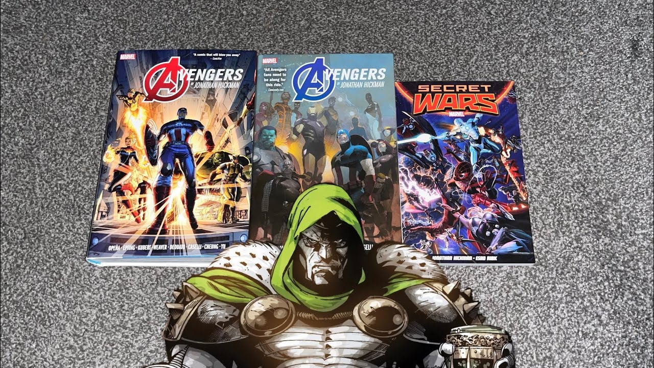 AVENGERS OMNIBUS VOL 2 & SECRET WARS BY JONATHAN HICKMAN UNBOXING ...