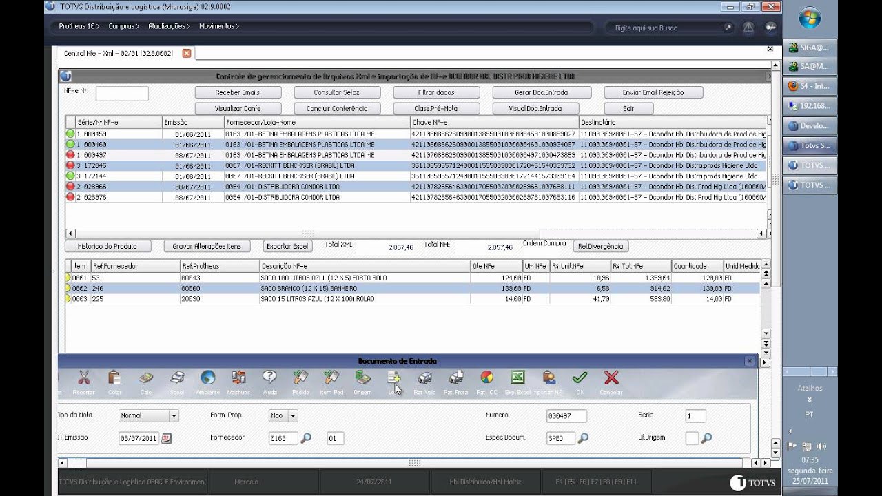 Customização para Importar XML Protheus - Microsiga - Totvs - YouTube