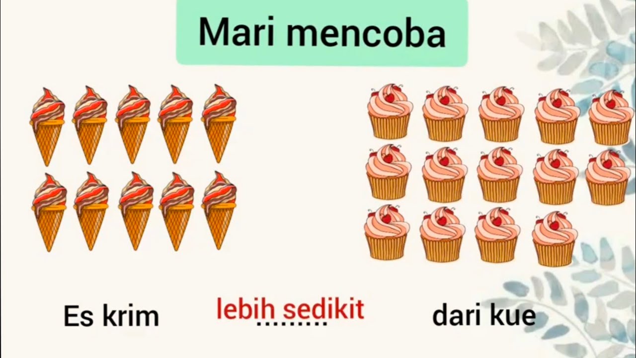 [KELAS 1] TEMA 3 SUBTEMA 3 PB 4 : MEMBANDINGKAN BANYAK BENDA - YouTube