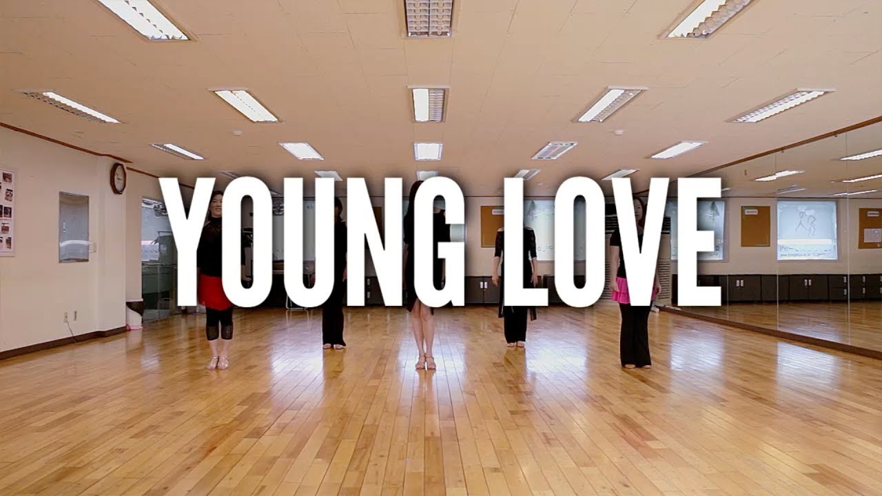 Young Love - Line Dance - YouTube