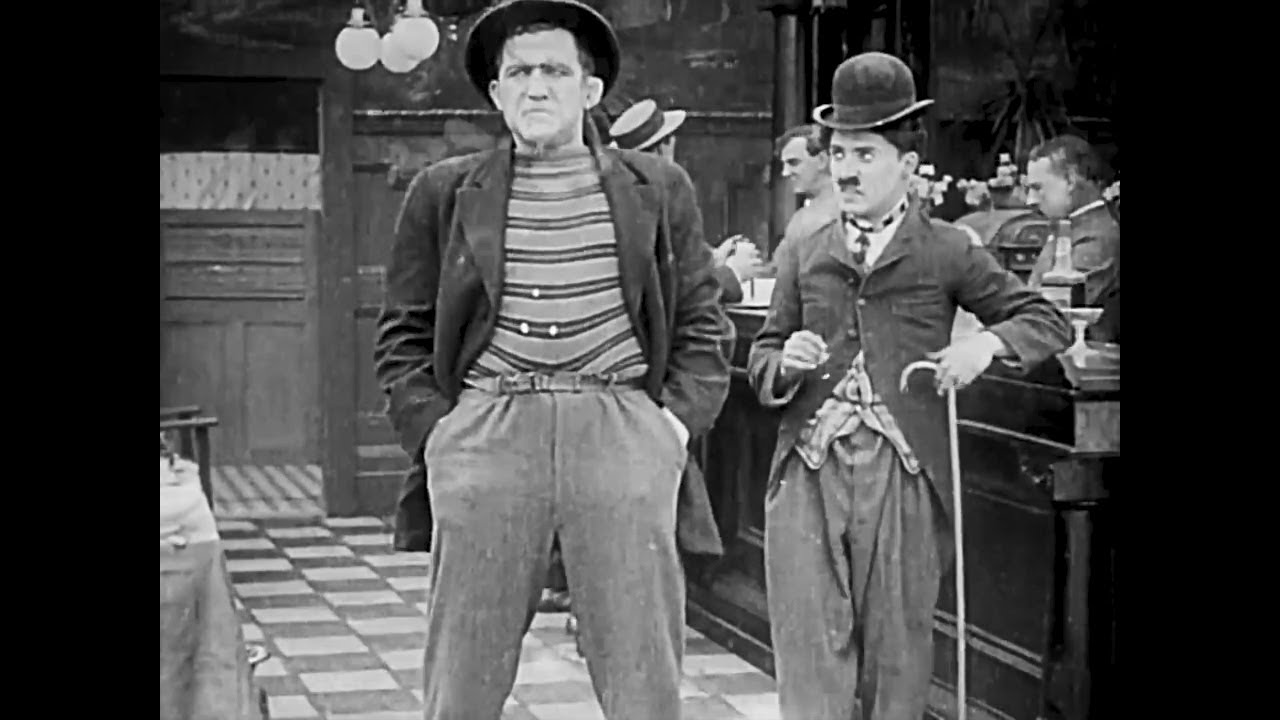 Charlie Chaplin - His Favorite Pastime (1914) | Charlie Chaplin Comedy ...