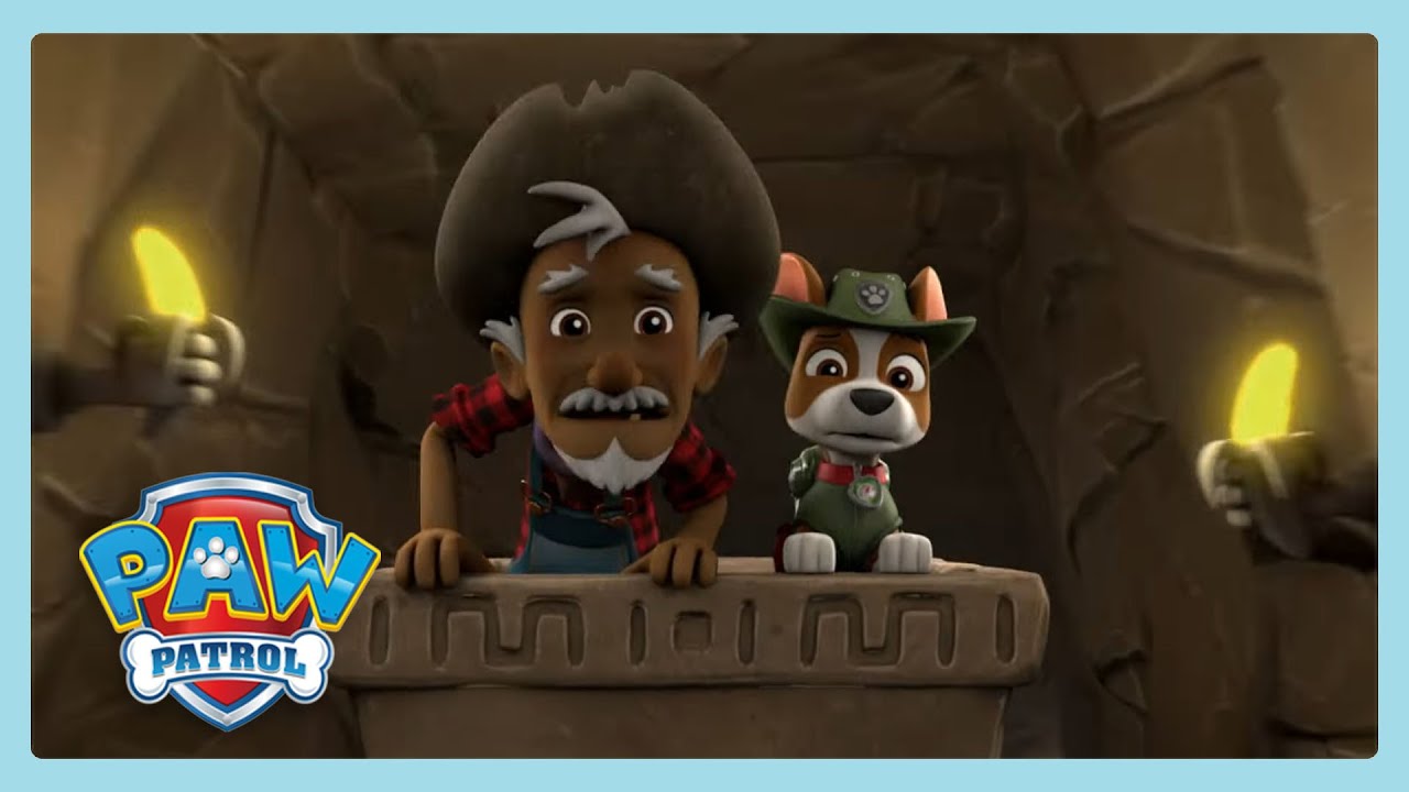 Mine Cart Chase | Paw Patrol | Wildbrain Little Jobs - YouTube