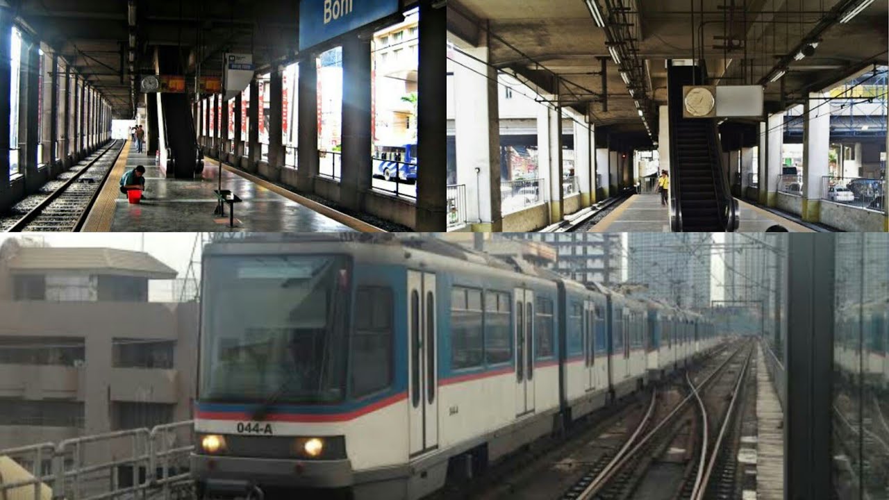 TOUR FOR METRO RAIL TRANSIT|BONI AVENUE STATION TO TAFT AVENUE STATION ...
