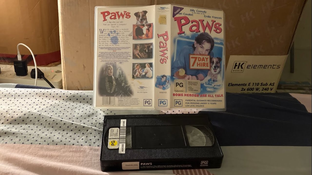 Opening and Closing To "Paws" (PolyGram Filmed Entertainment) VHS New ...