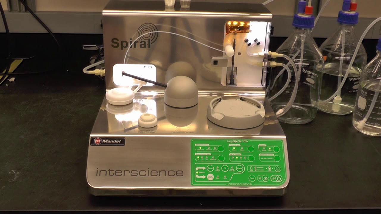 Standard Operating Procedures (SOPs): easySpiral Automatic Spiral Plater - YouTube