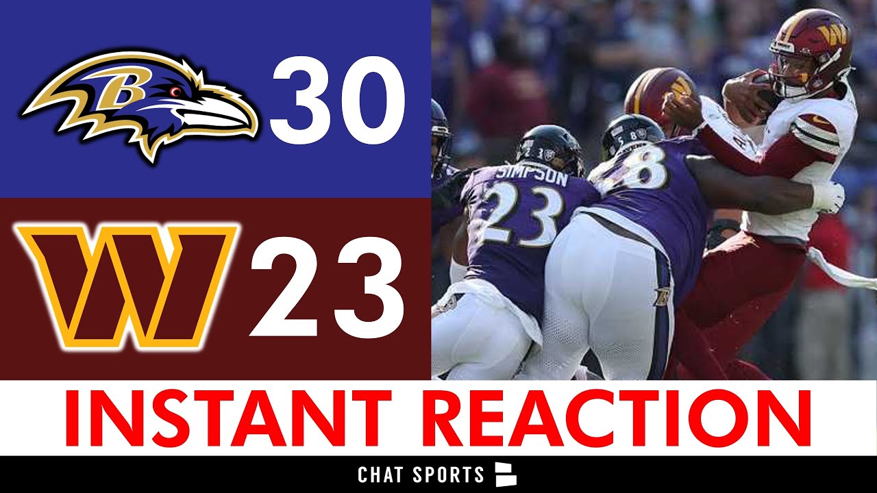 Commanders News: Injury Update + INSTANT REACTION After 30-23 LOSS vs ...