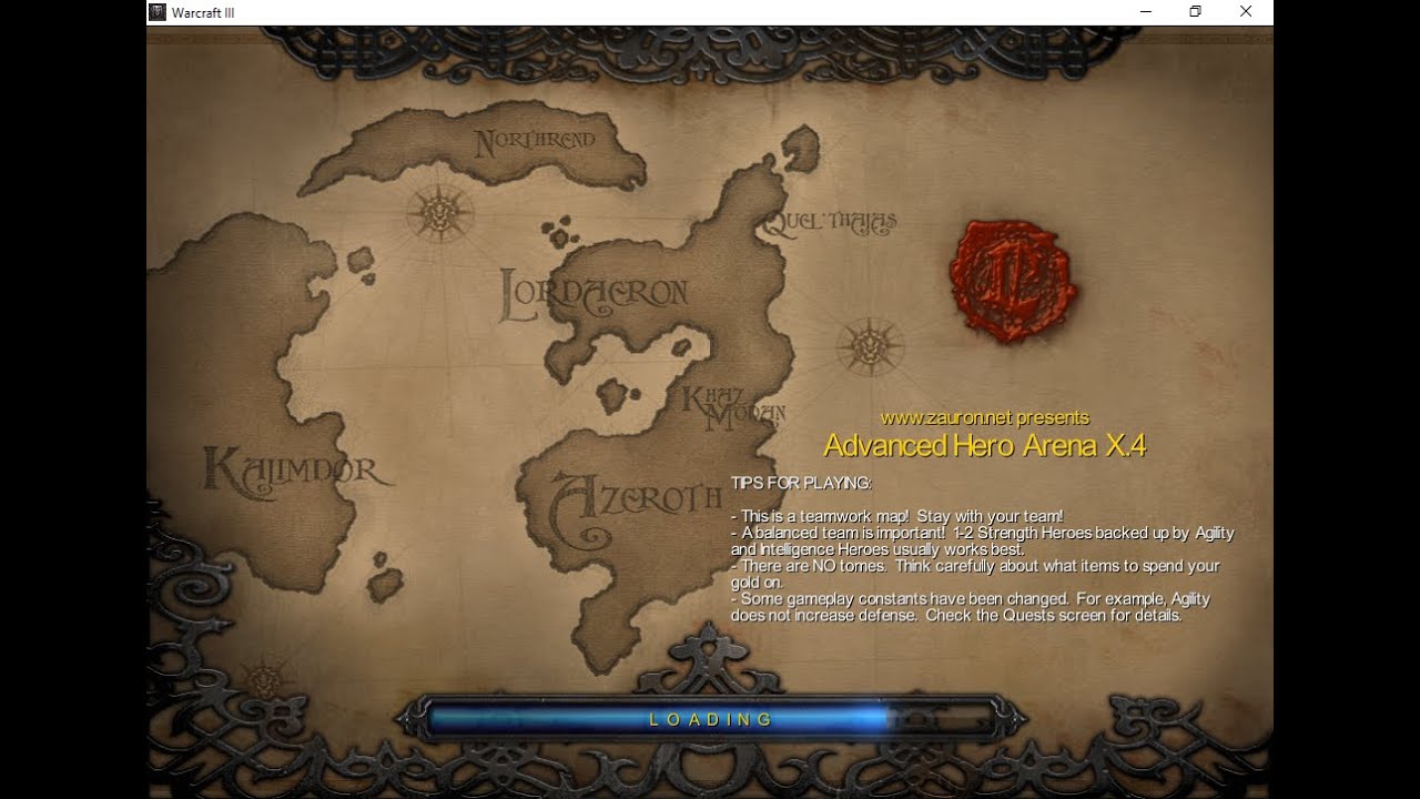 Warcraft 3 #4 AI map [Advanced Hero Arena X] Excelente final - YouTube