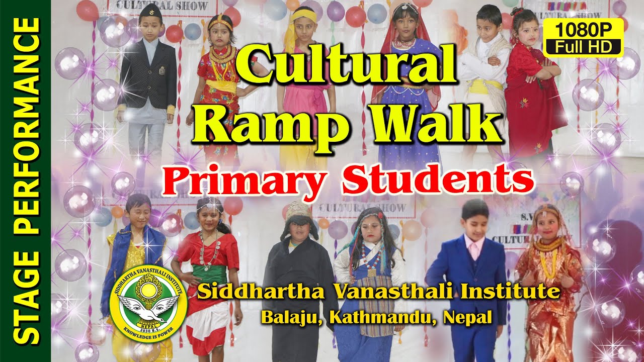 CULTURAL RAMP WALK || Live Stage Performance by Primary Students || SVI ...