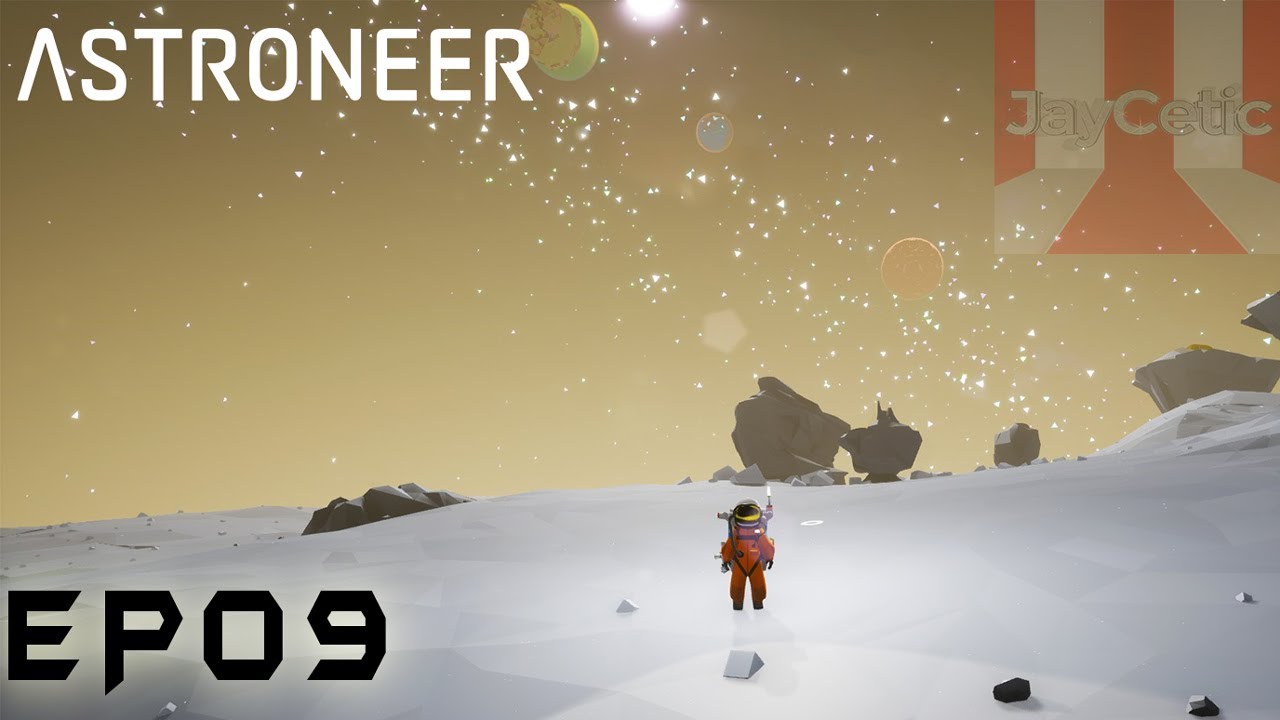 Astroneer - Surviving - EP09 - Small Shuttle + Stuck at Barren - YouTube