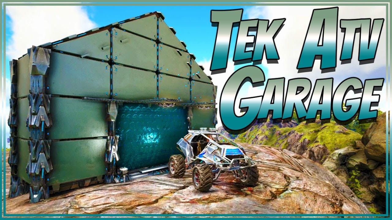Tek ATV Garage In Ark Survival Evolved - YouTube