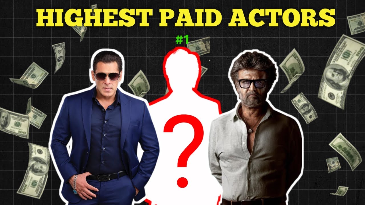 Top 10 Highest Paid Indian Actors In 2024 | Highest Paid Actors - YouTube