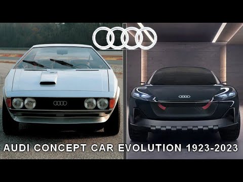 Audi Concept Car Evolution 1923 à 2023 - YouTube