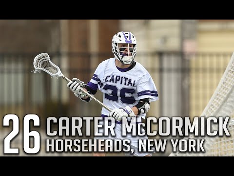 Men's Lacrosse Virtual Senior Day - Carter McCormick - YouTube