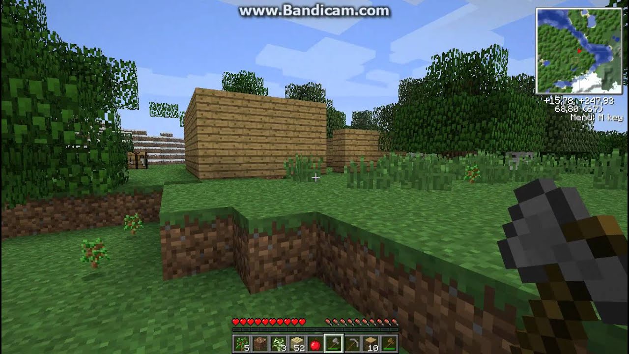 Прохождение по Minecraft 1.2.5 (часть 2) - YouTube