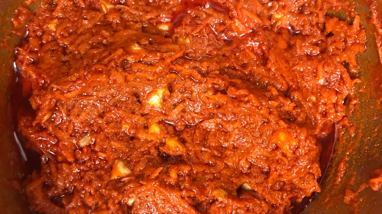 🥕 Carrot Chutney | Quick and Easy Carrot Pickle | Carrot Pachadi - YouTube