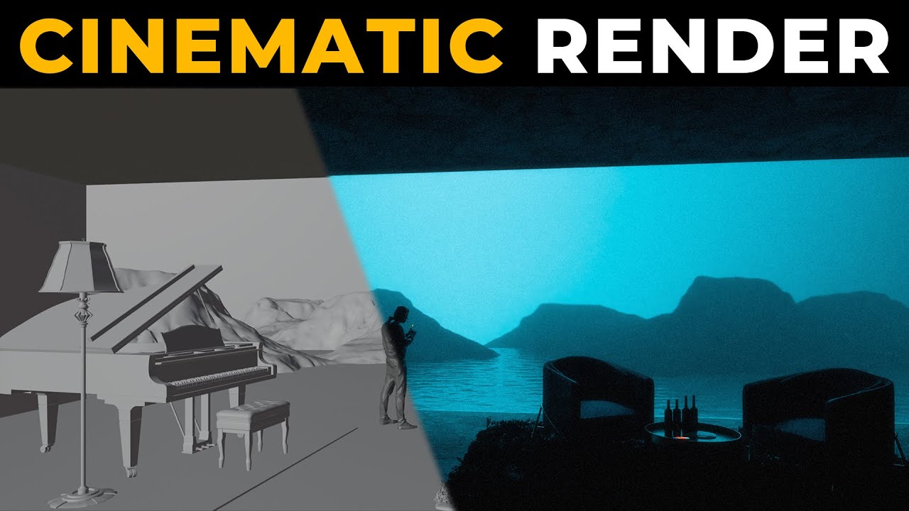 Cinematic Scene in Blender | Time-lapse - YouTube