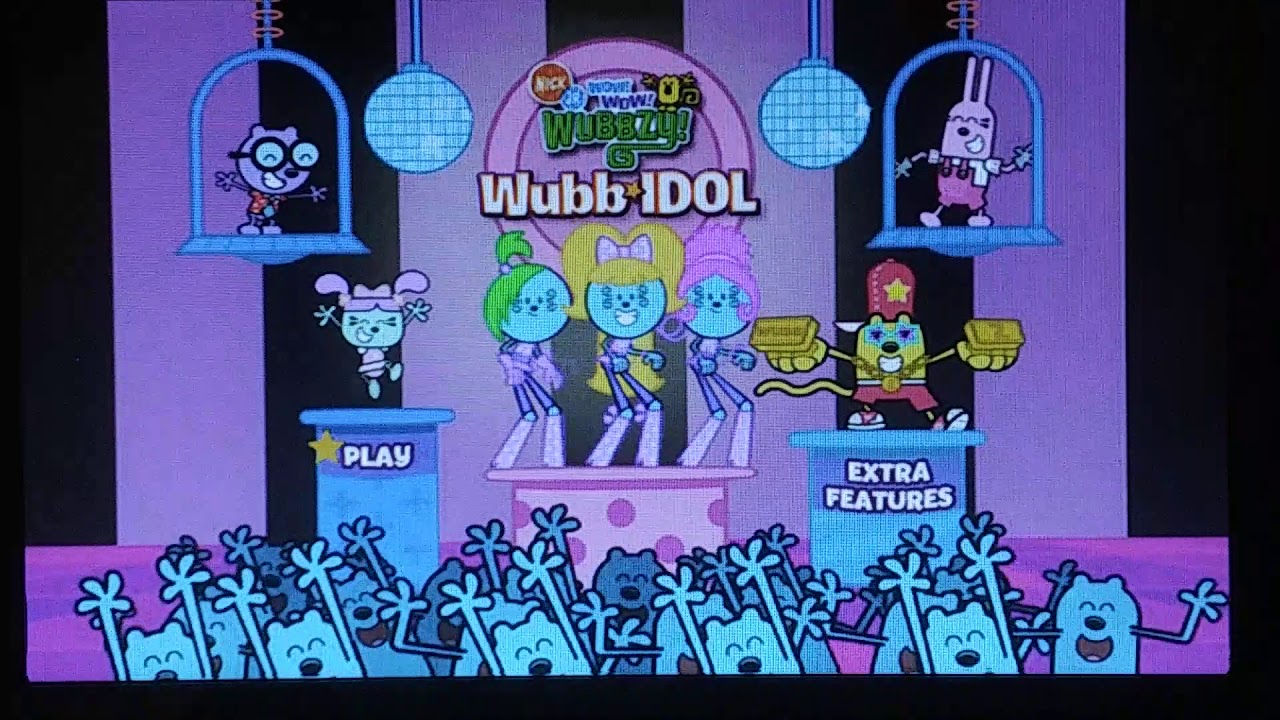 wow wow wubbzy wubb idol dvd menu - YouTube