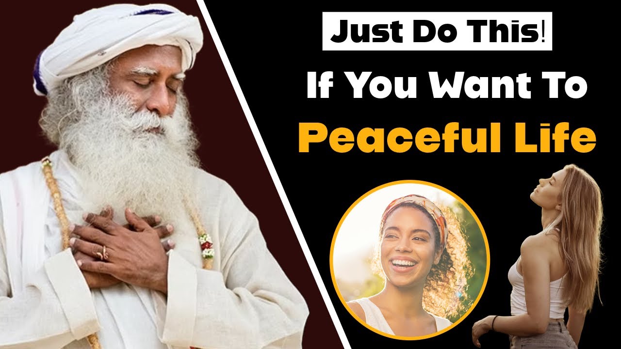 FINDING PEACE AMIDST WORRY & ANXIETY | Sadhguru | Inspirational ...
