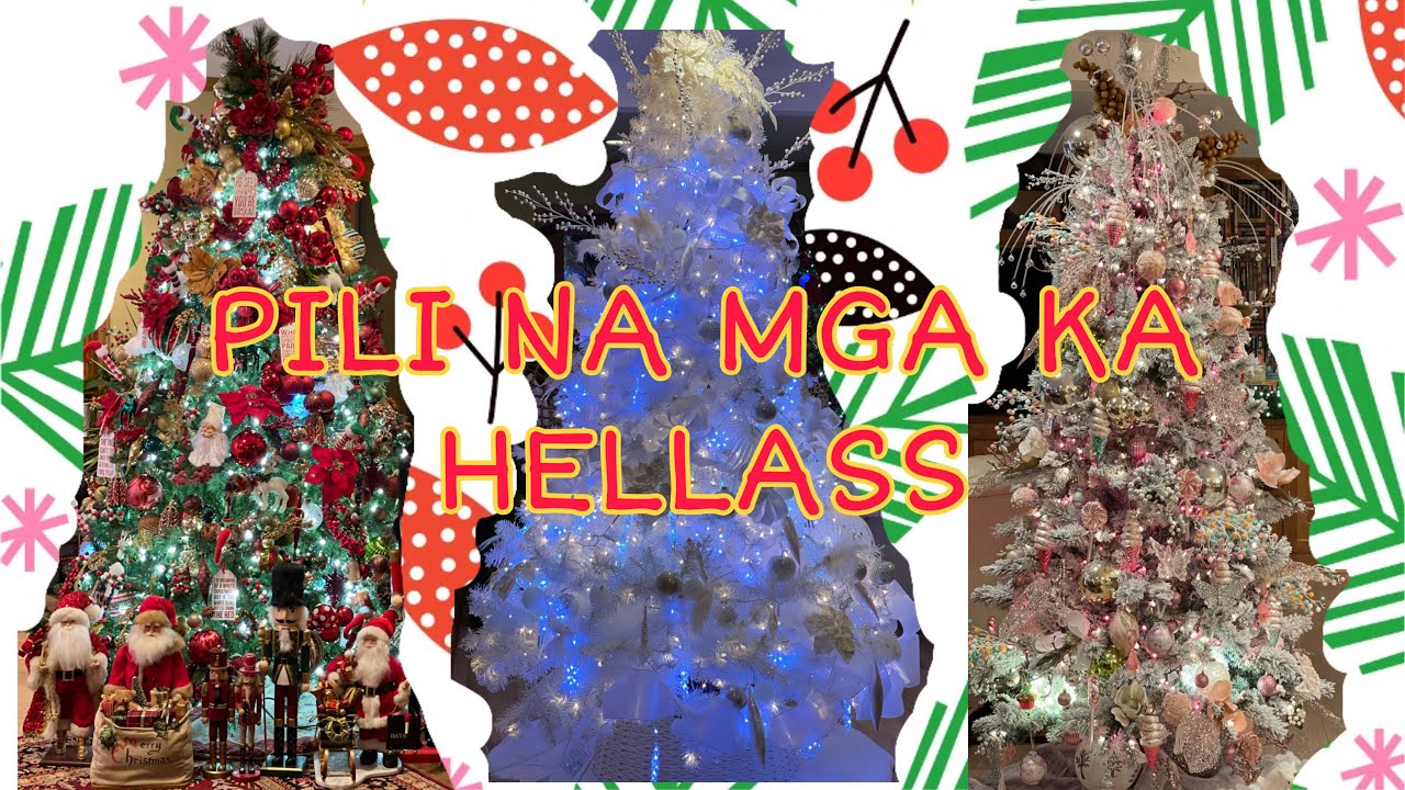 ASA SA 3 KA CHRISTMAS TREE ANG ARANG KA #HELLASS? - YouTube