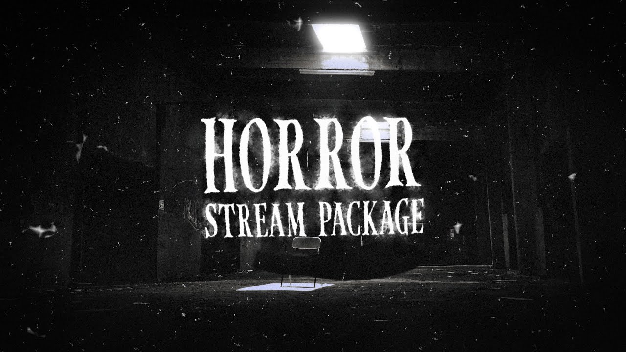 Horror Animated Twitch Overlay Package | Stream Pack - YouTube