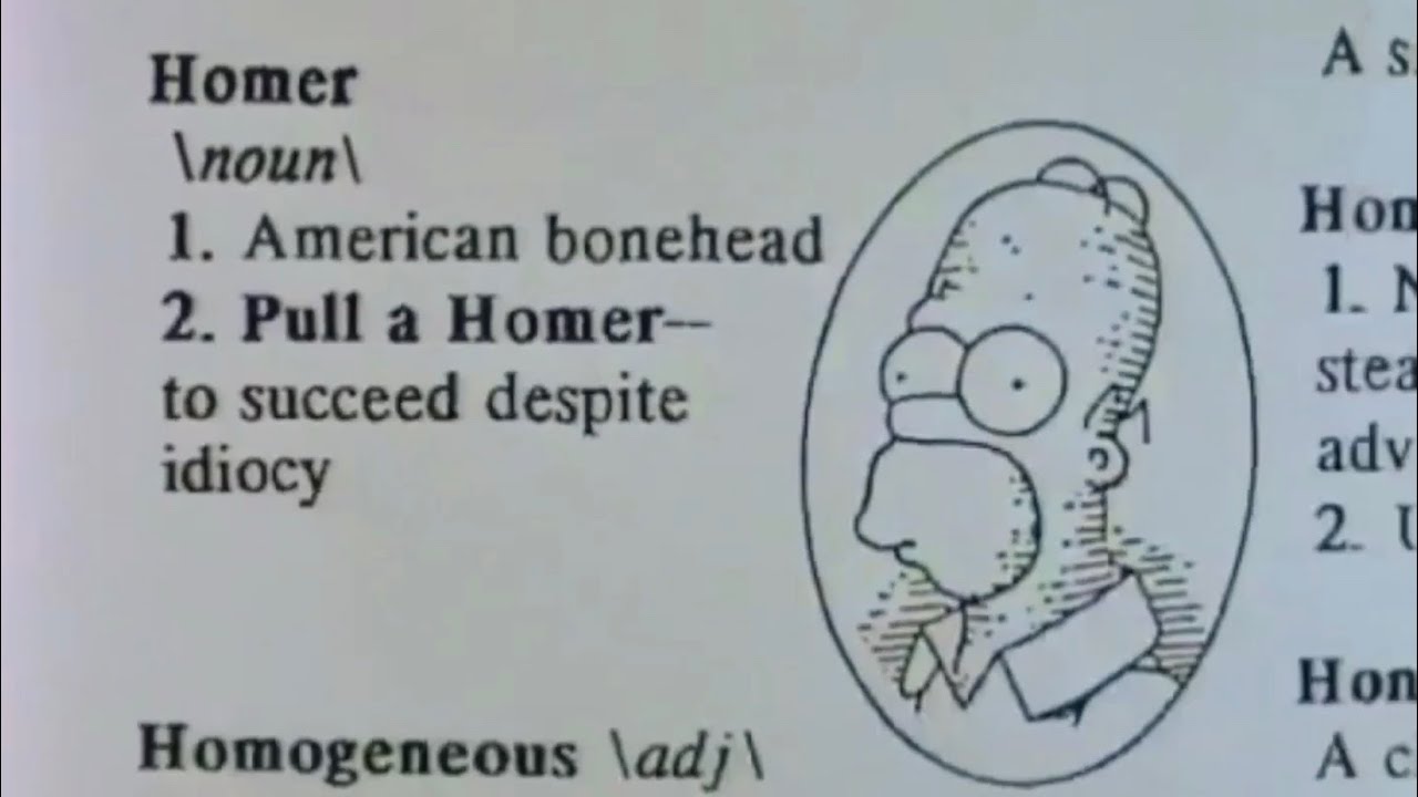 The Simpsons - Pull a Homer - YouTube