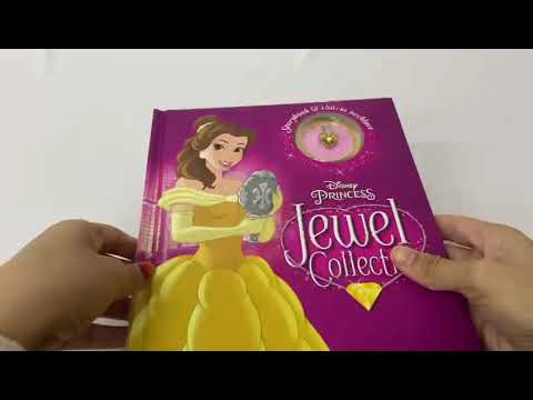 Disney Princess Beauty & the Beast Jewel Collection Hardcover Storybook ...
