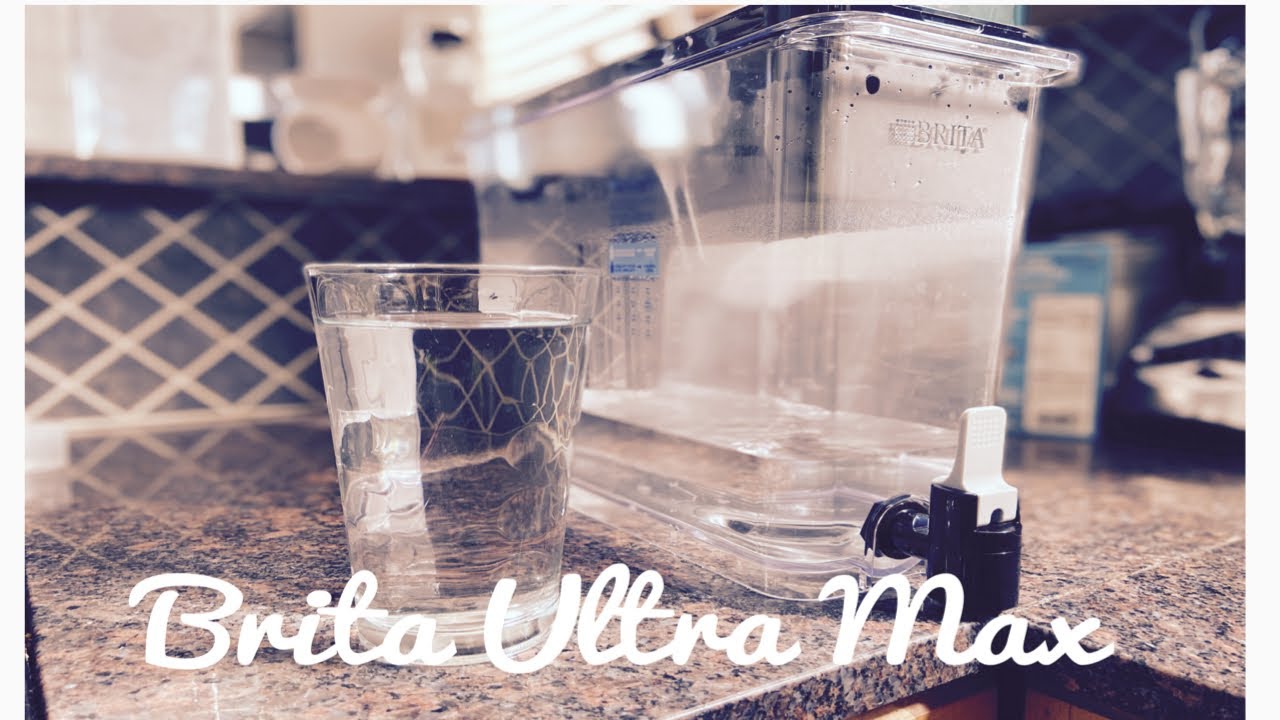 Brita Ultra Max Filtering Dispenser, Extra Large 18 Cup, Black ...