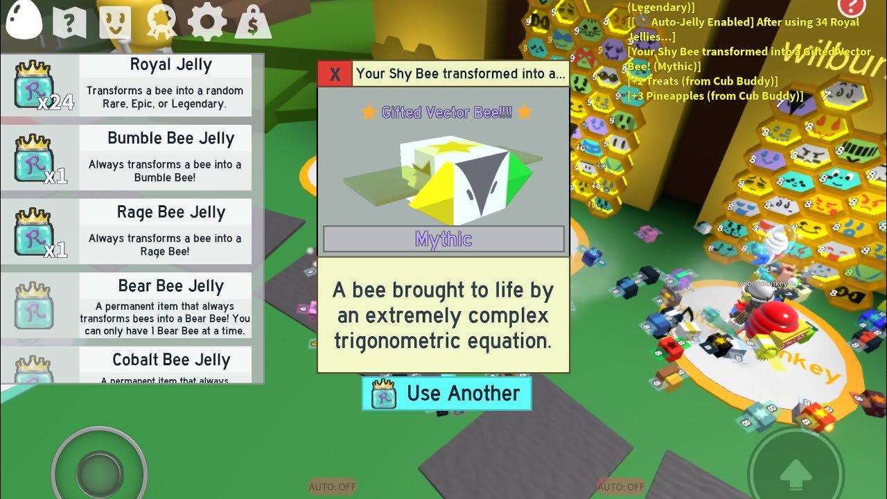 gifted vector bee from 200 rj and testing mark surge (proof link in ...