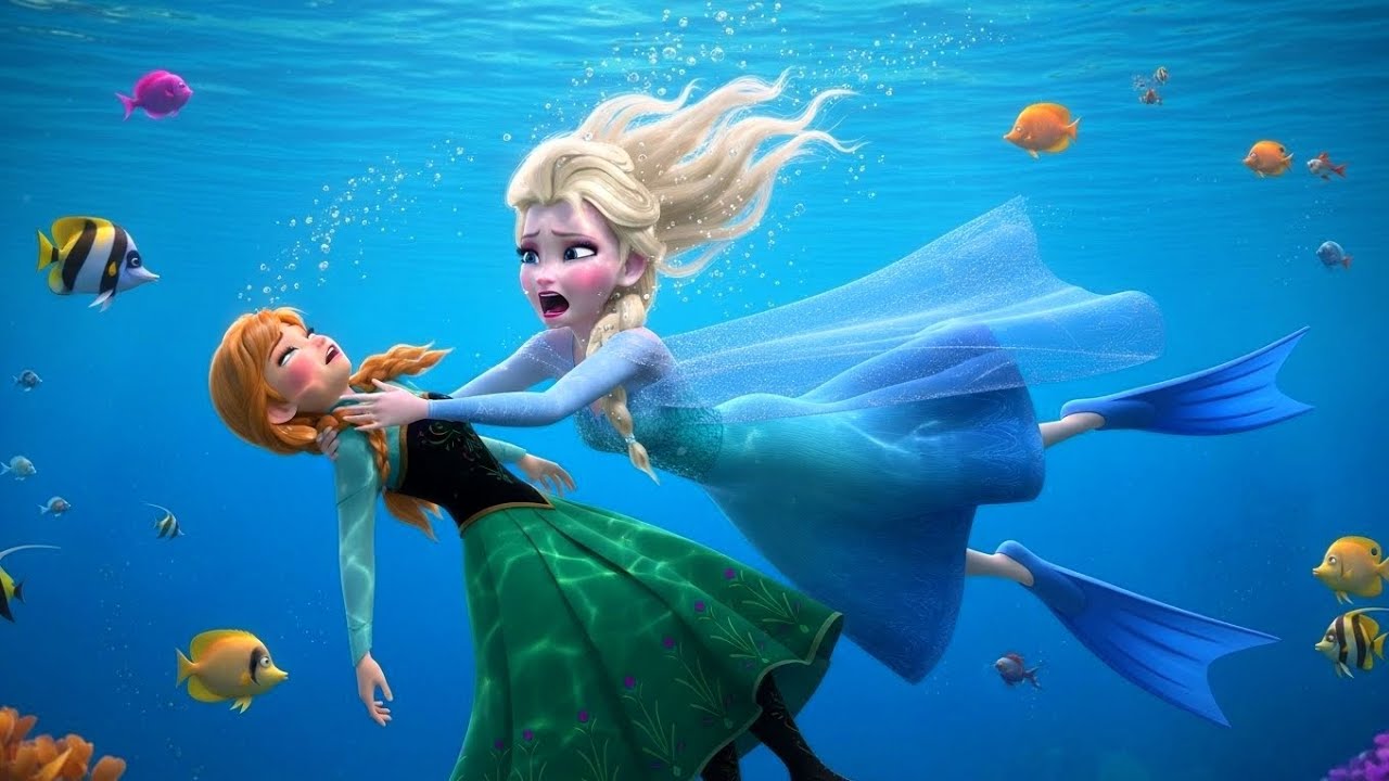 🆕🎶Did Elsa’s Glow Save Anna Beneath the Frozen Lake? | A Deep Under-Ice Frozen Tale - YouTube