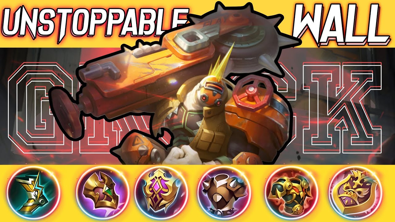 Grock Build 2025 | Best Tank Items, Emblem & Gameplay Guide | MLBB ...