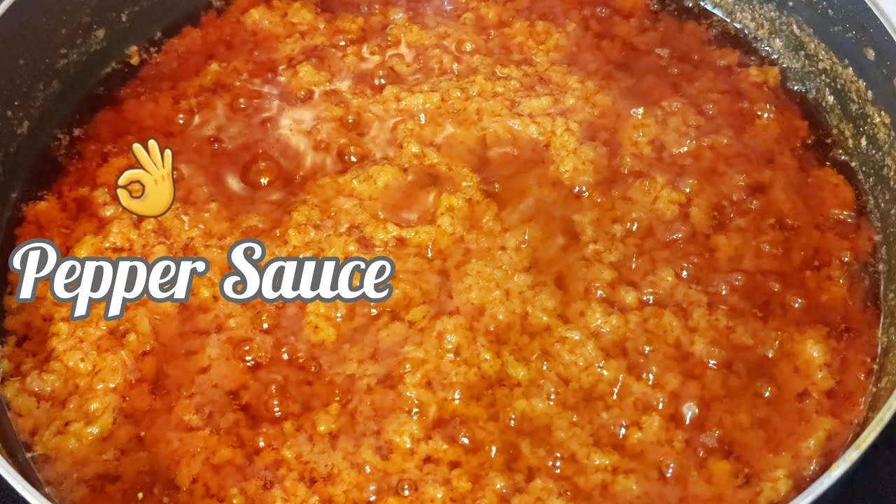 5 minute African pepper sauce recipe / habanero hot sauce recipe (sweet ...
