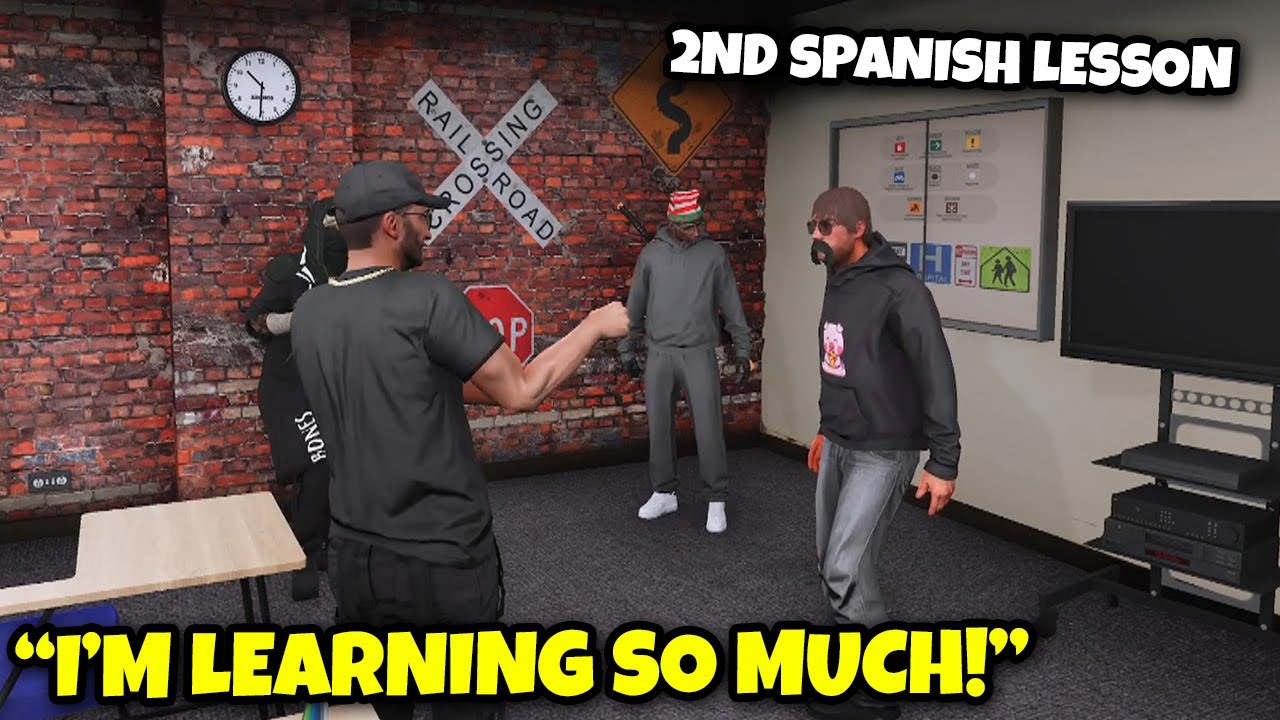 Tony Takes Another Hilarious Spanish Lesson & Learns So Much! | GTA 5 ...